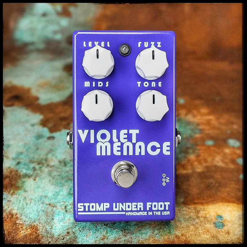 Stomp Under Foot Violet Menace Pedal | Reverb UK