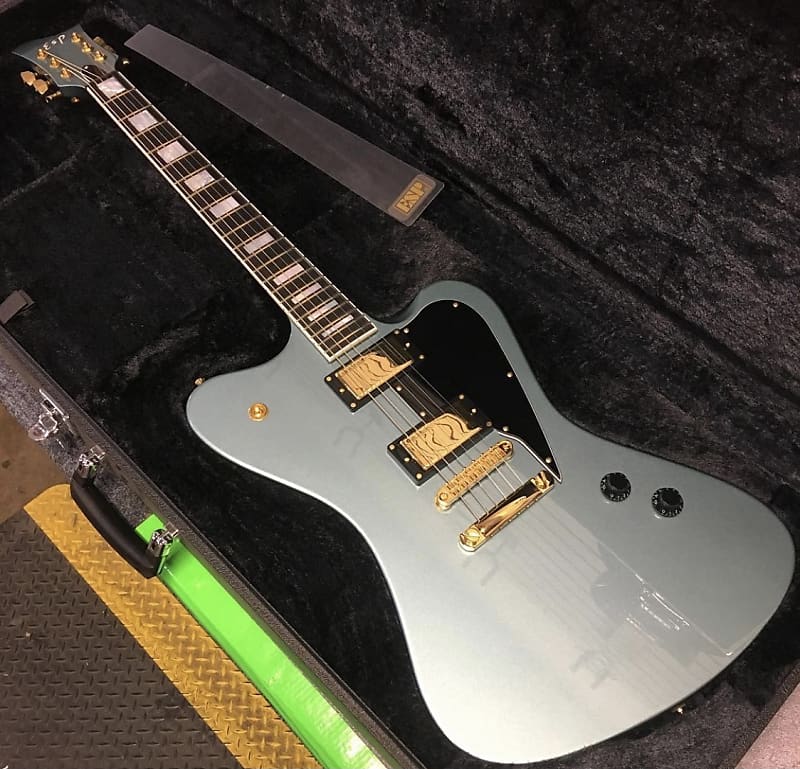 ESP Japan Custom Bill Kelliher Sparrowhawk, Pehlam Blue | Reverb