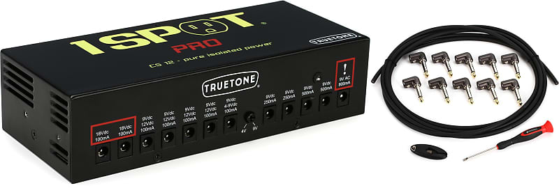 Truetone 1 SPOT PRO CS12 12-output Isolated Guitar Pedal | Reverb