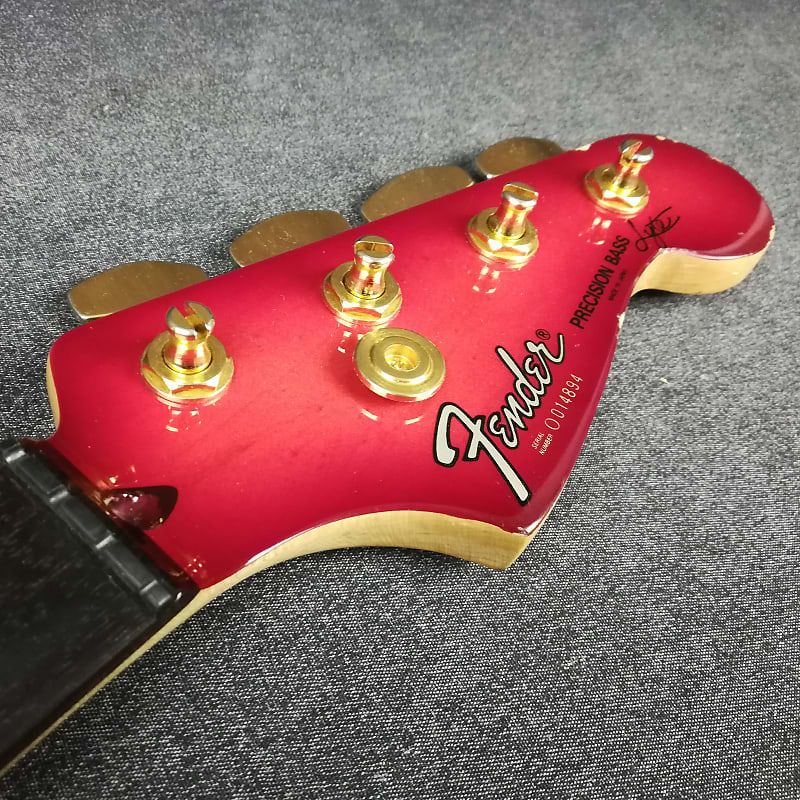 Fender P Bass Lyte Neck w/ Tuners Made in Japan | Reverb
