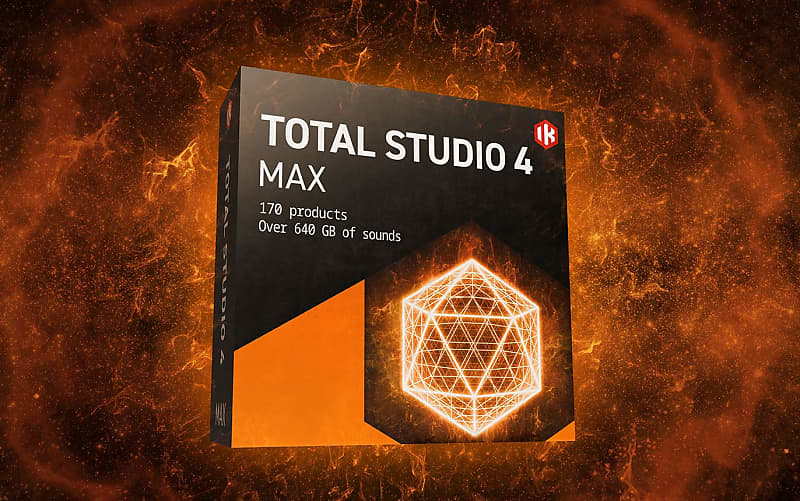 New IK Multimedia Total Studio 4 MAX -MAXgrade- The Ultimate | Reverb