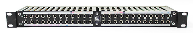 ProCo PM148 48 point 1/4" Inch Unbalanced Rack Mount Patchbay | Reverb