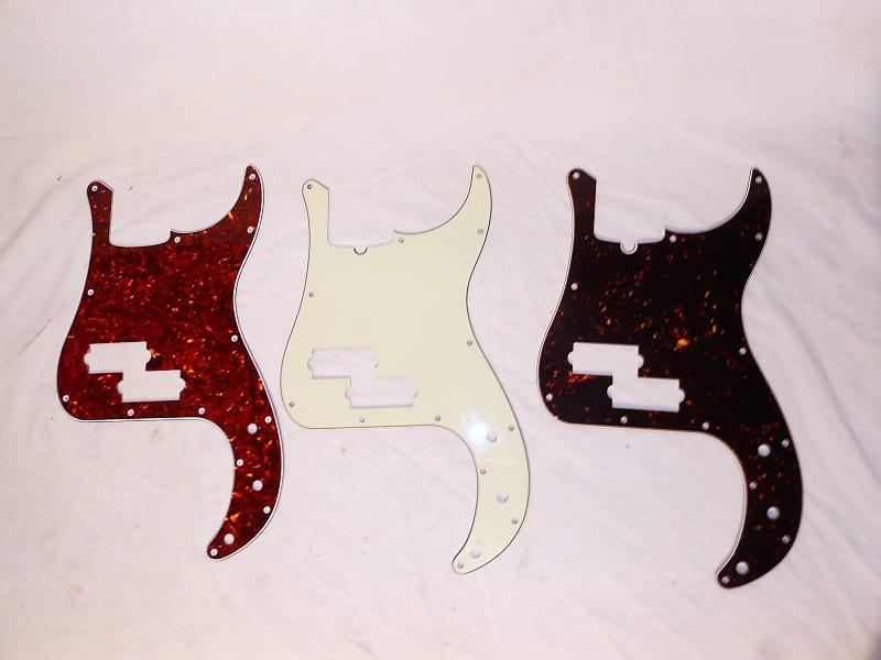 3 Fender Precision Bass Guitar Pickguards | Reverb