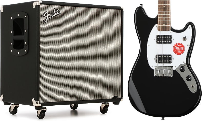 Fender Rumble 115 - 1x15" 300-watt Bass Cabinet Bundle with | Reverb