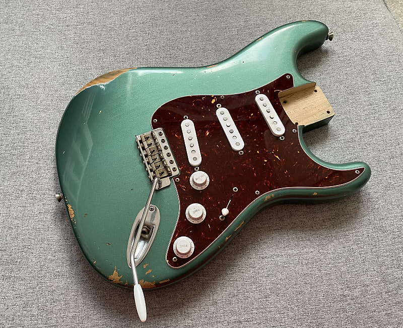 Fender Custom Shop Stratocaster body 2020 Sherwood Green | Reverb UK