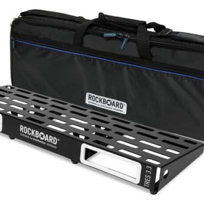Rockboard TRES 3.3 Pedalboard with Gig Bag | Reverb