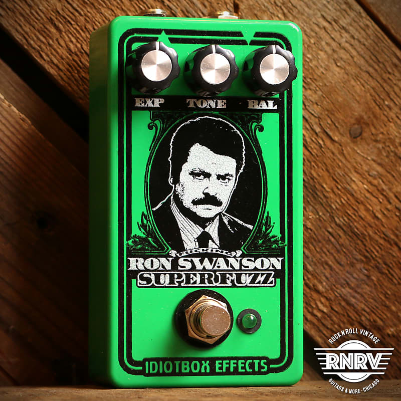 IdiotBox Effects Ron F**king Swanson Super Fuzz | Reverb