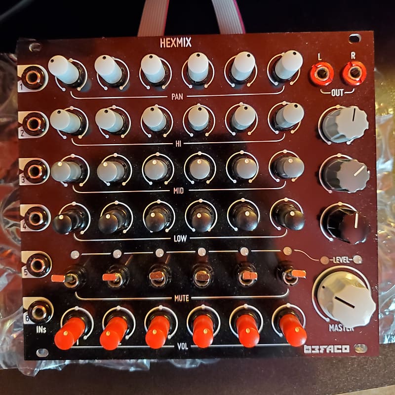 Befaco Hexmix 6 channel mixer 2010s-2020s - Black | Reverb