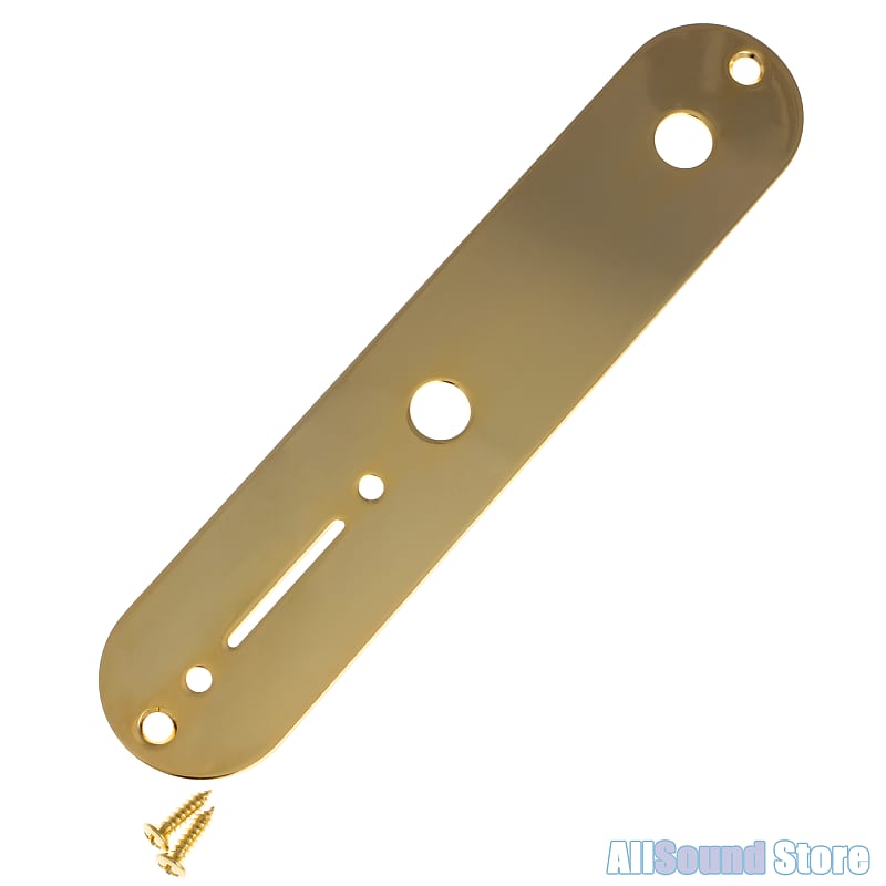 GOTOH CP-10 Gold Control Plate w/ Screws for Fender® | Reverb UK