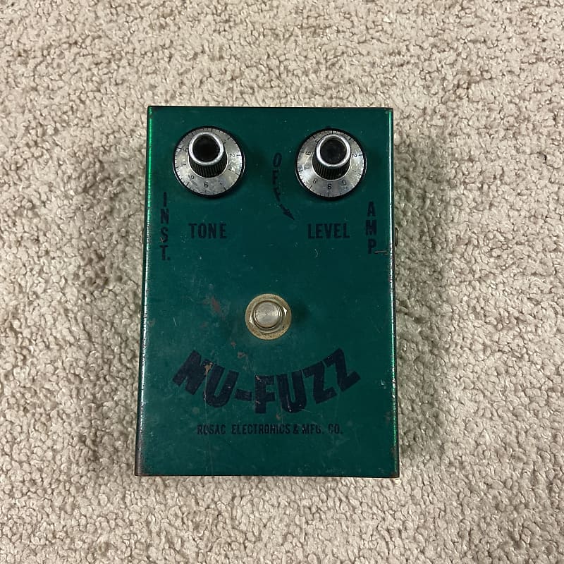 Rosac Electronics Nu-Fuzz 1960s - Green | Reverb