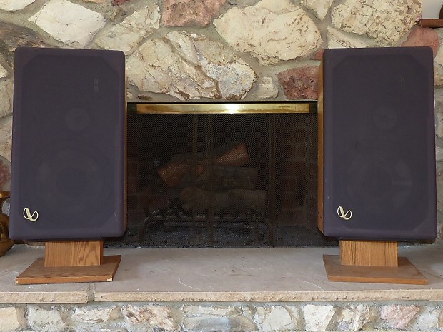 Infinity Reference Standard 1.5 1979 Oak/Brown, Pair | Reverb