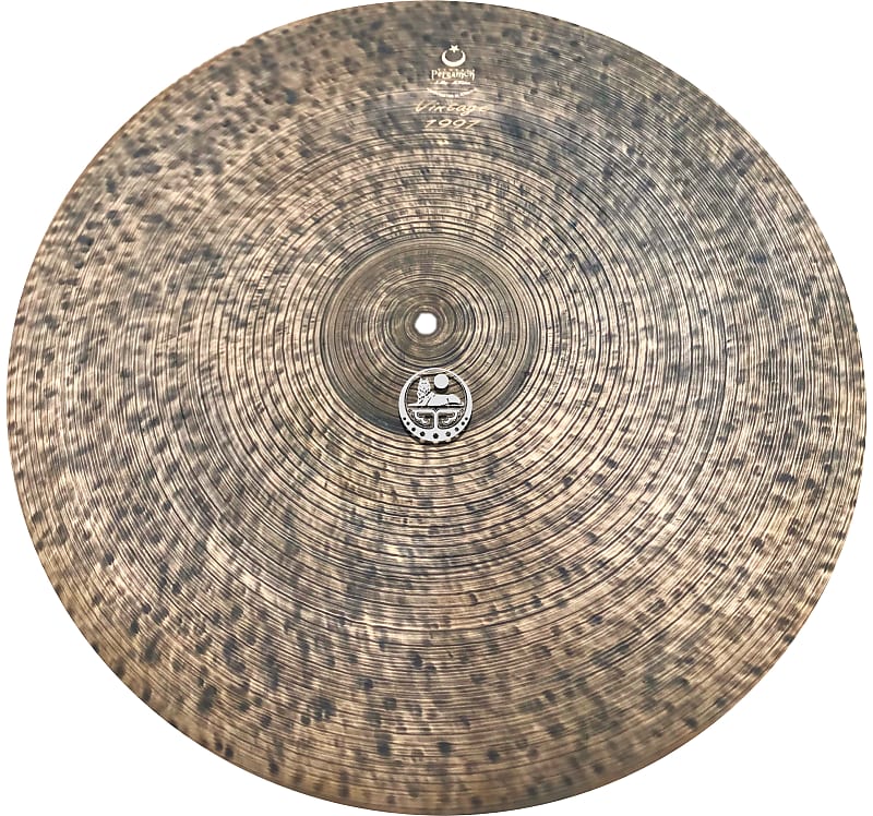 Pergamon Cymbals 22" Vintage 1997 Ride Paper Thin | Reverb UK