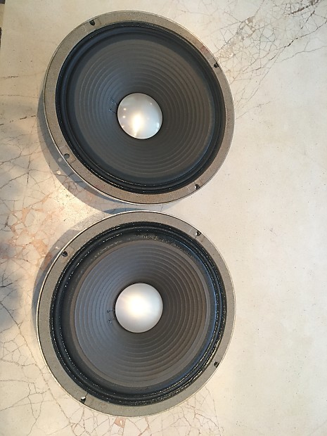 JBL D123 16 OHM Speakers -Alnico Drivers Grey (2) - Pair | Reverb