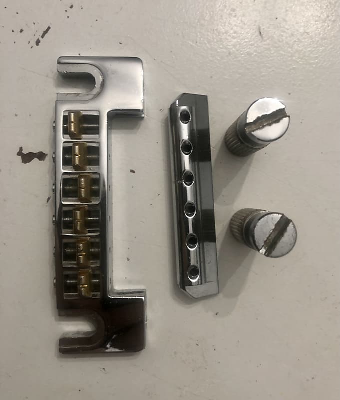 Bridge from 1983 Gibson Corvus | Reverb