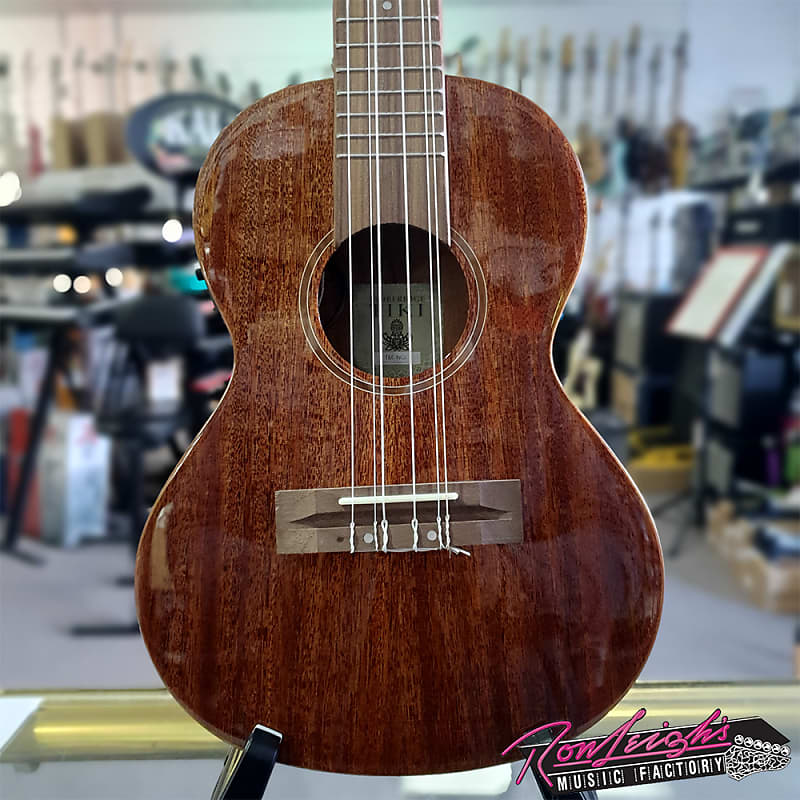 Tiki 6 String Solid Mahogany Top Electric Ukulele | Reverb Australia