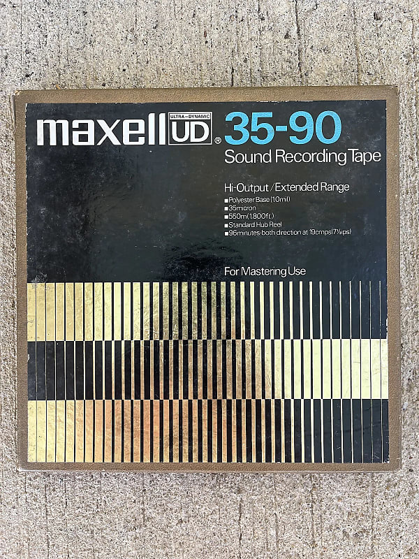 Maxell 35-90 UD Sound Recording Tape | Reverb