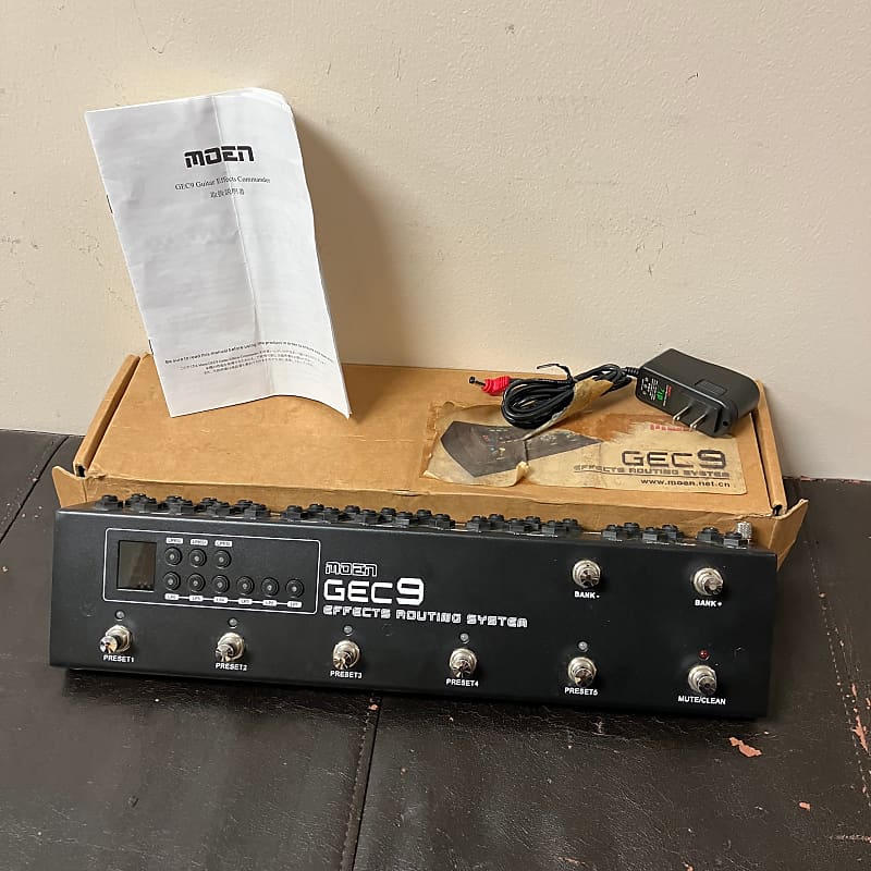 MOEN GEC9 Commander Effects Routing System w/ Box, Manual, | Reverb