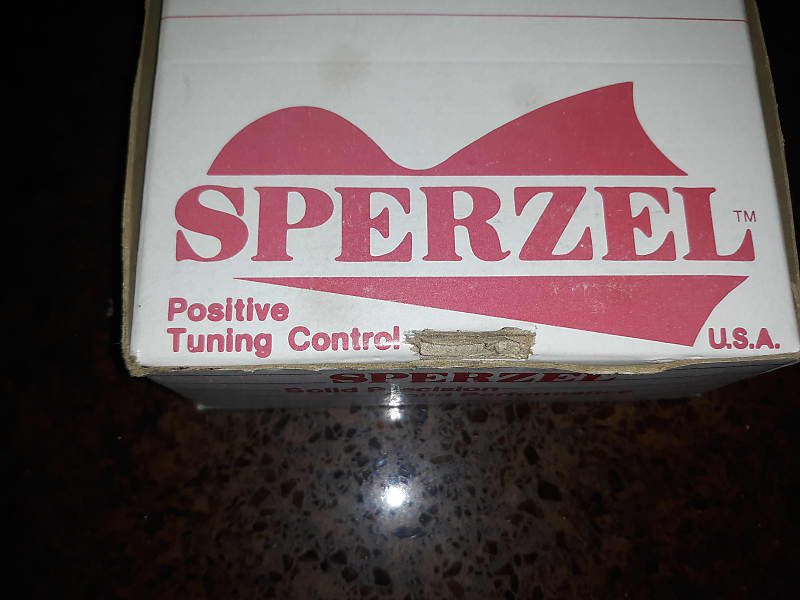 Sperzel 3x3 Standard Tuner 90s - NOS satin gold | Reverb