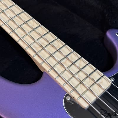 G&L USA SB1 Purple Metallic Frost 4 String Electric Bass | Reverb