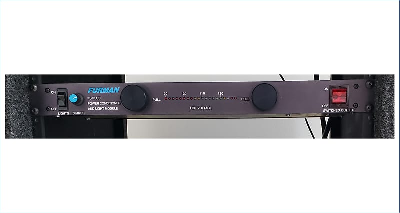 Furman PL-Plus Power Conditioner w/Pullout Lights | Two | Reverb