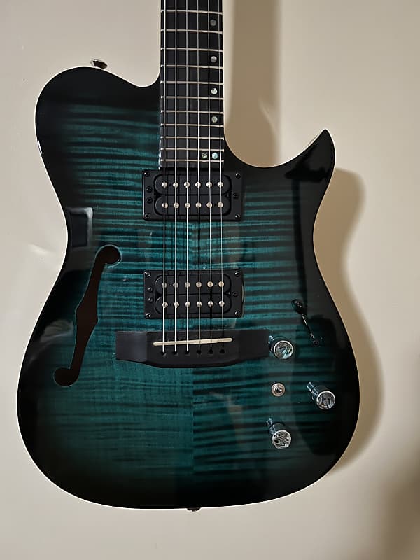 Kiesel AE185 2019 - Deep Teal over Flamed Maple | Reverb