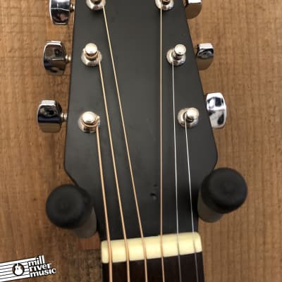 Samick LF-006 Short Scale Parlor Acoustic Guitar Natural | Reverb