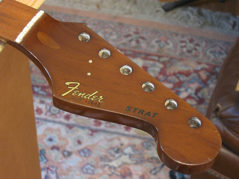 Vintage Fender The Strat Walnut Stratocaster Guitar Neck - | Reverb
