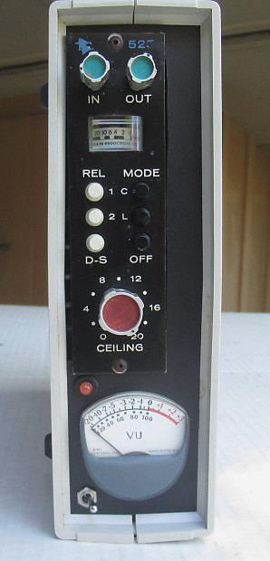 API Vintage 525 Compressor Limiter with Power Rack 70's | Reverb