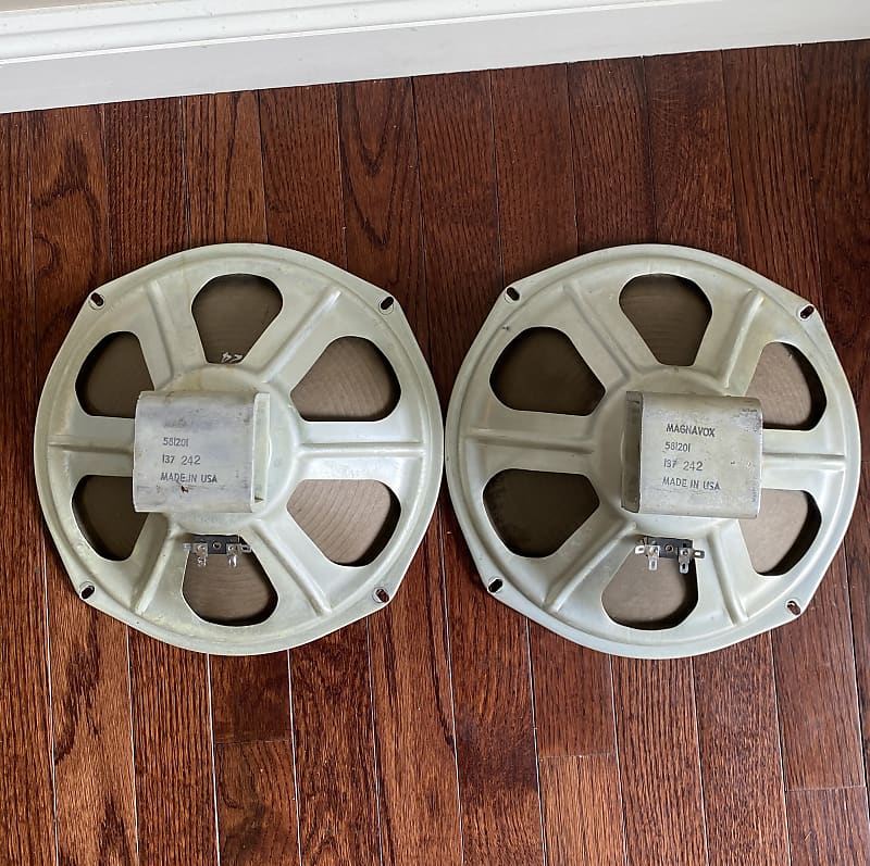 Magnavox 581201 12” Speaker Set | Reverb