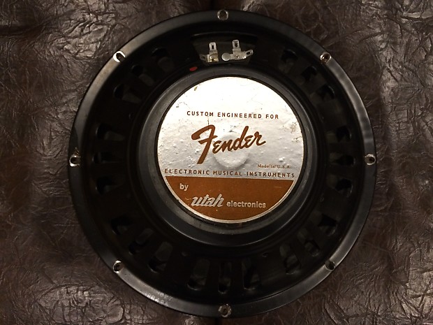 Fender Utah Vintage guitar speaker 70's | Reverb