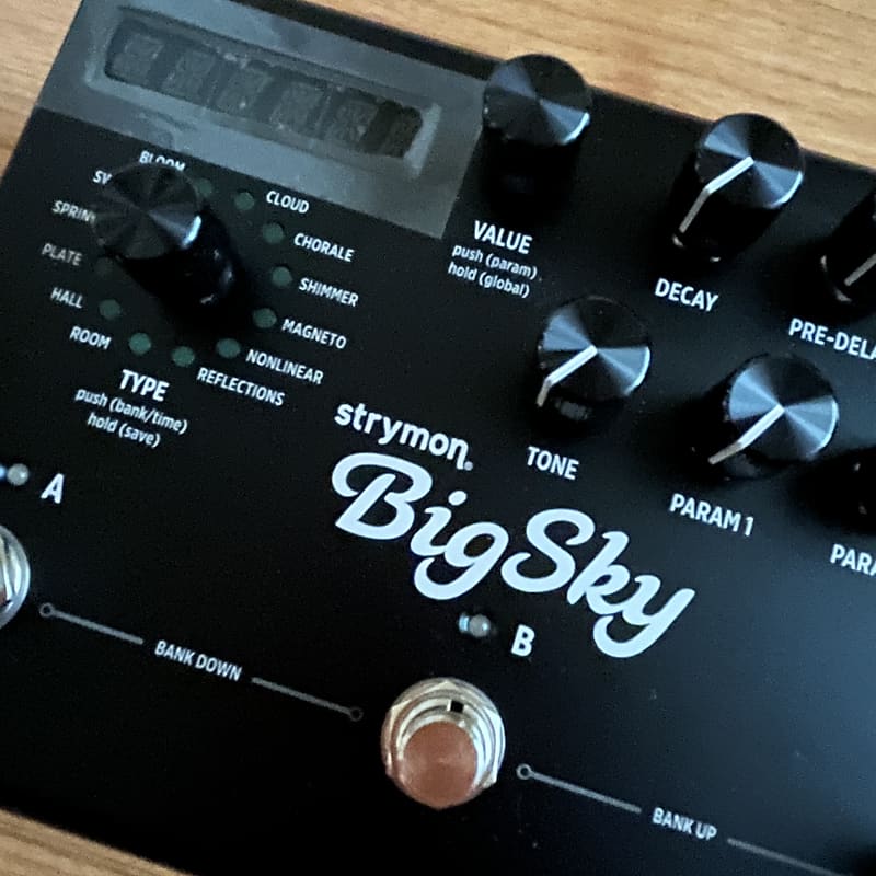 Strymon Big Sky Reverb | Midnight Edition - UBER MINT | Reverb
