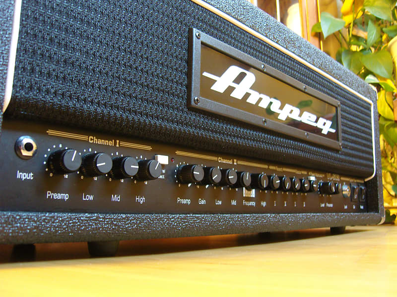 Ampeg VL-502 2-Channel 50-Watt Guitar Amp Head | Reverb UK