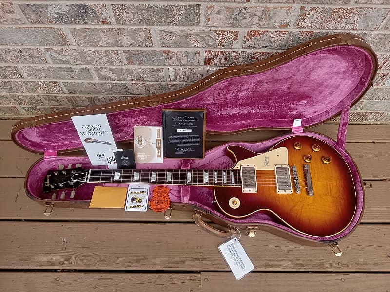 2018 Gibson Les Paul Custom Shop R9 Standard Brazilian | Reverb