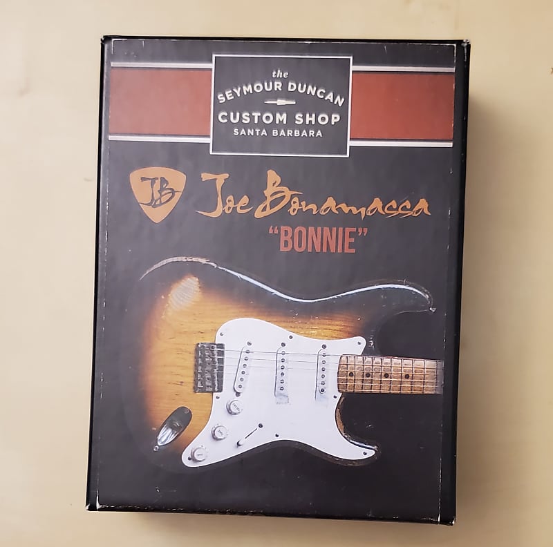 Seymour Duncan Joe Bonamassa "Bonnie" strat pickups | Reverb