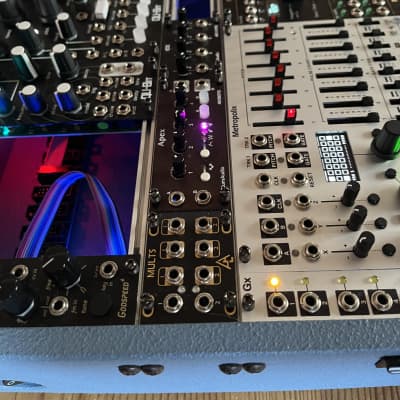 Eurorack Setup. 90hp 7U Blackhole case. | Reverb