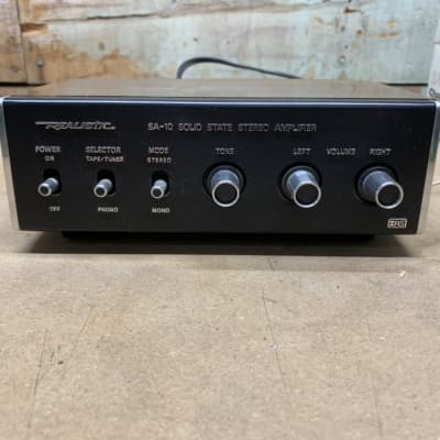 Realistic SA-10 Solid State Stereo Amplifier | Reverb