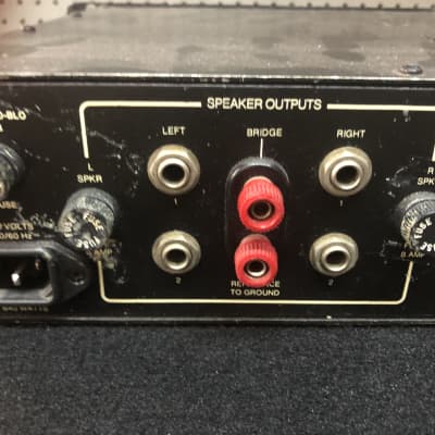 SWR SM 400 - Tube preamp - Solid State Power amp - Pro Series | Reverb