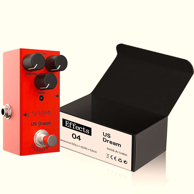 Micro Distortion US Dream Effects Pedal True Bypass! Brand | Reverb