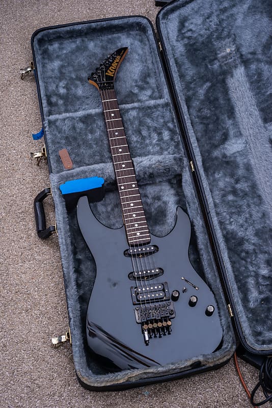 Kramer Pacer Custom II - 1987 - Black - with case | Reverb