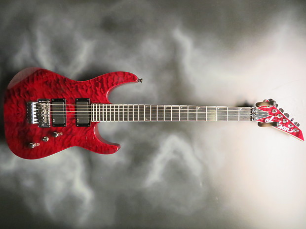 Jackson Jackson Pro Series SL2Q Soloist Red Quilt Top Elec | Reverb