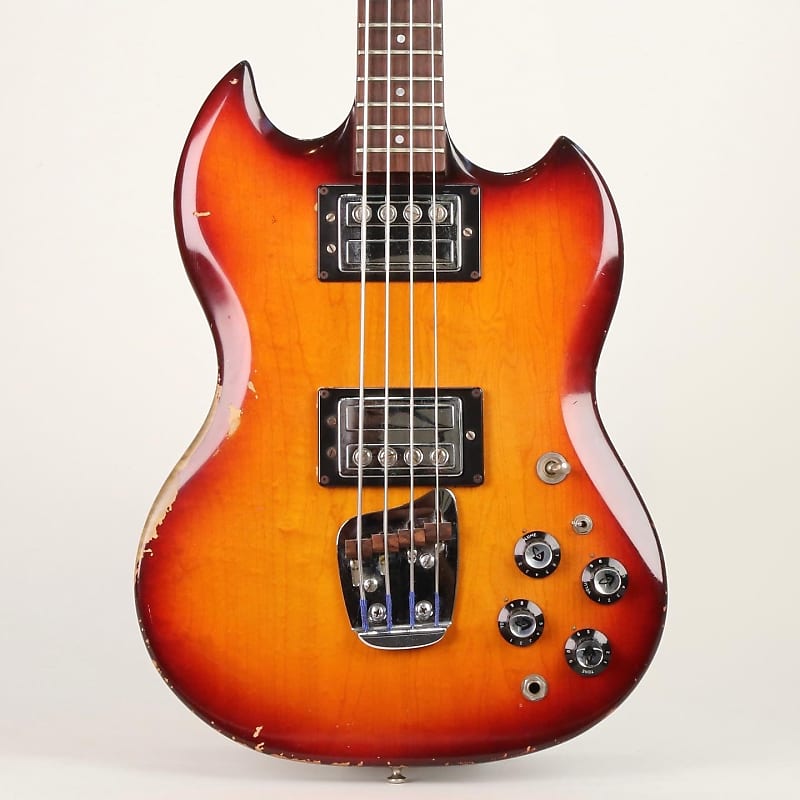 1972 Guild Jetstar Bass II | Reverb