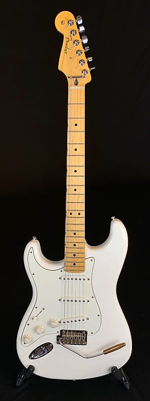 Retro Strat with unique Backwards set up | Reverb