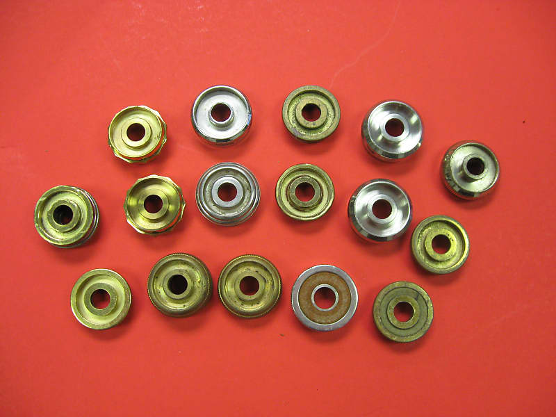 Lot of Trumpet Top Valve Caps | Reverb