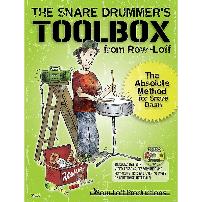 Row-Loff The Snare Drummer's ToolBox Book | Reverb