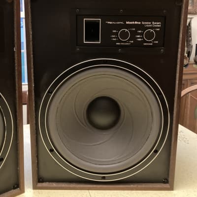 Vintage Realistic Mach One Liquid Cooled Speakers New Foam | Reverb
