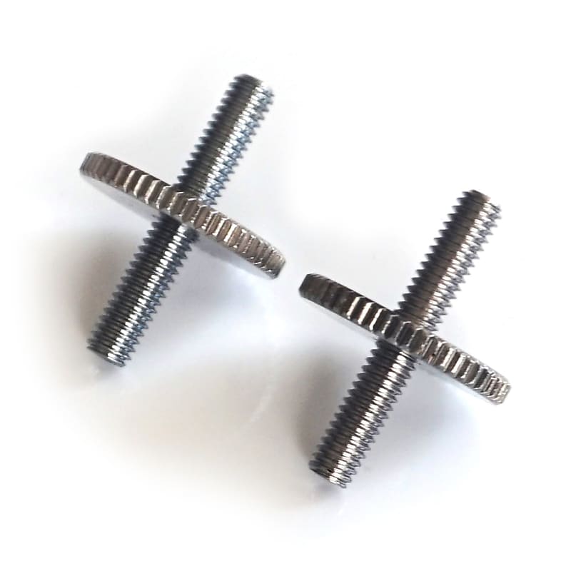 2x Thumb Wheel Tune-O-Matic Bridge Height Adjustment Screws – | Reverb