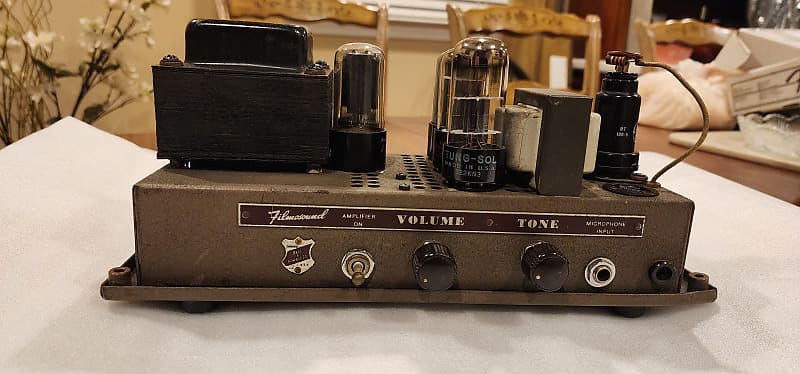 Bell & Howell Filmosound 179 Vintage Tube Amp 6V6 6J7 6SL7 | Reverb