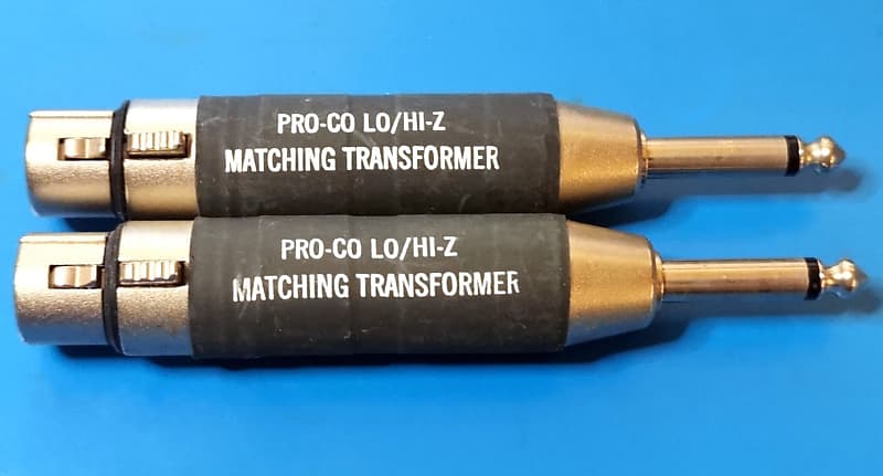 Proco XLR-TS Inline Isolation Transformers (x2) | Reverb UK