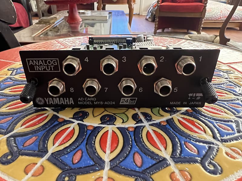 Yamaha MY8-AD24 8 Ch Analog Input Card - 24 Bit | Reverb