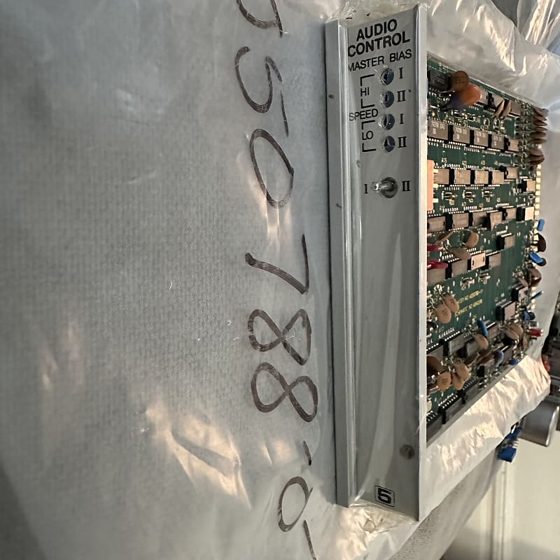 Ampex ATR 102 card audio control/master bias no 6 | Reverb